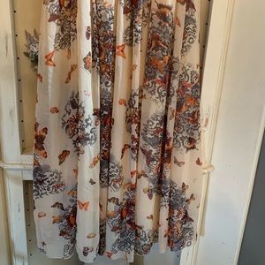 Migeer | Dresses | Migeer Xl Sleeveless Maxi Butterfly Dress V Neck ...